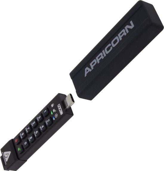 Apricorn ASK3-NXC 16GB - USB-C native USB stick | bol.com