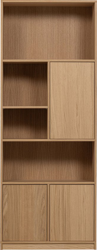 vtwonen Modulair Bovenkast - Eikenhout Fineer - Naturel - 199x77x40 | bol
