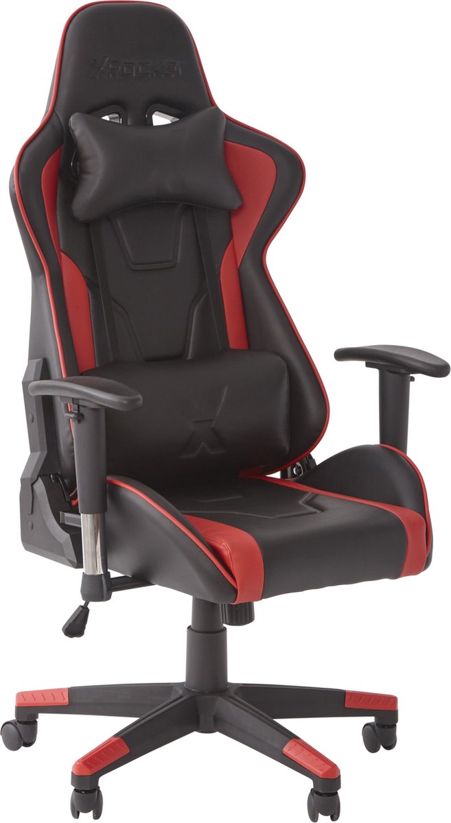 X Rocker - Bravo PC Office Red and Black Gaming Chair | bol.com