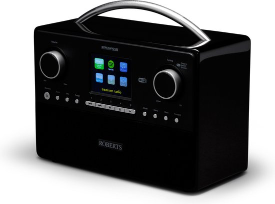Roberts Radio Stream 93i - Zwart | bol