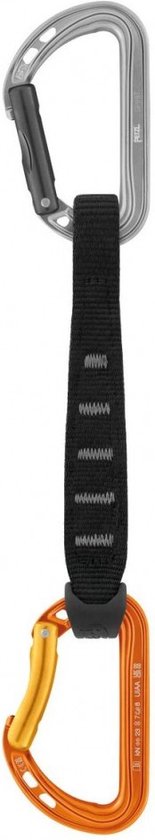 Petzl Spirit Express klimsetjes met brede dogbone en 3 lengtes 17 cm | bol