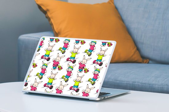 Laptop sticker - 14 inch - School - Konijnen - Dieren - Kinderen ...