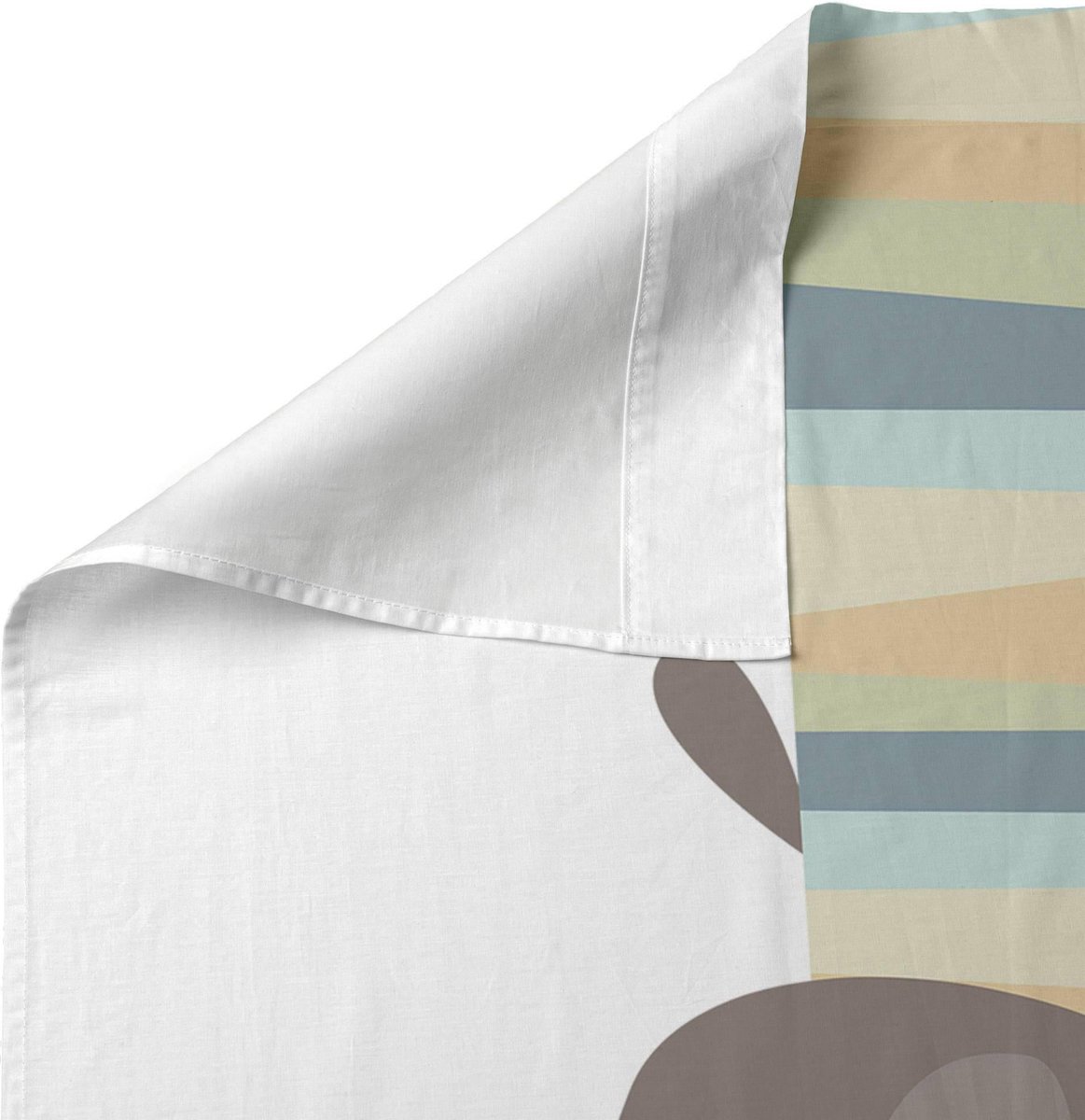 Kinderlakenset Rabbit Family | Moshi Moshi | bol.com