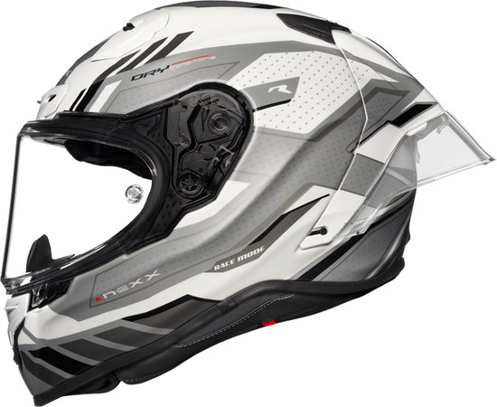 Nexx X.R3R Precision Wit Grijs Matt Integraalhelm M | bol.com