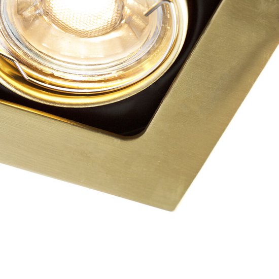 Lumière Spot Clovis Goud, Messing, Zwart | bol.com