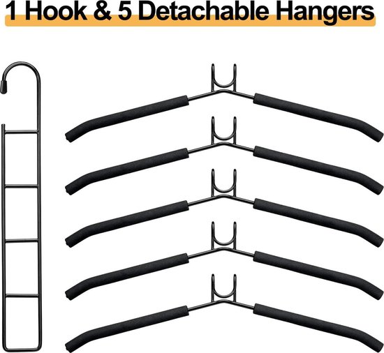 Kleding hangers set – clothes hanger set | bol.com