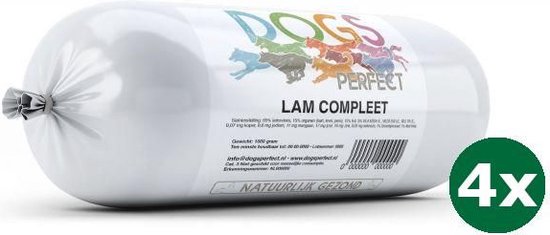 4x1000 gr Dogs perfect lam compleet | bol.com