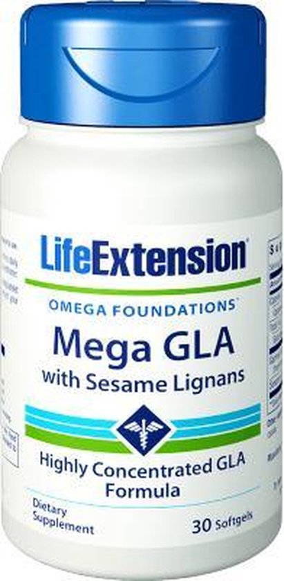 Mega GLA with Sesame Lignans, 30 Capsules | bol.com