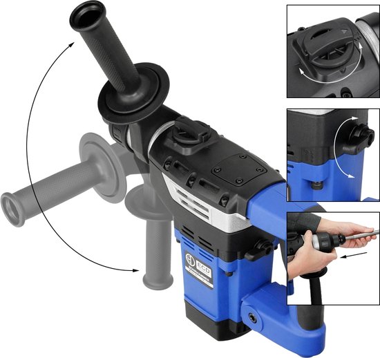 Hamerboor 1800 W SDS-Plus met koffer | bol