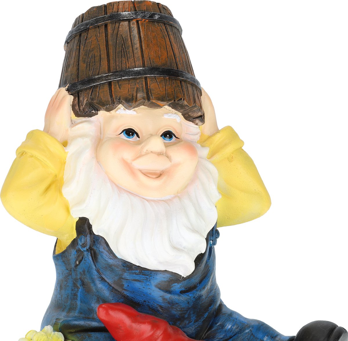 Relaxdays tuinkabouter met emmer - gekke kabouter - klassieke ...