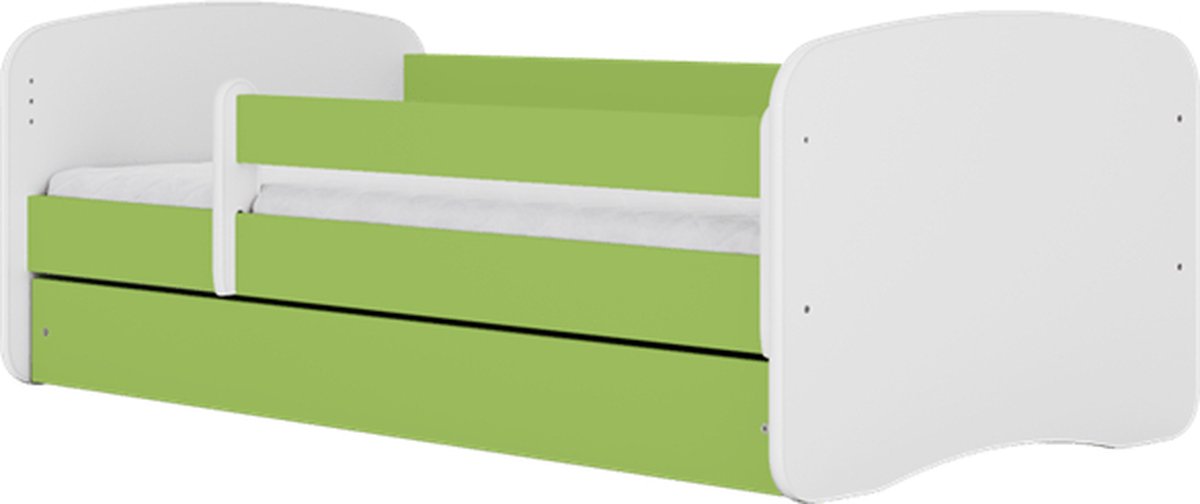 Kocot Kids - Bed babydreams groen paard zonder lade met matras 180/80 ...