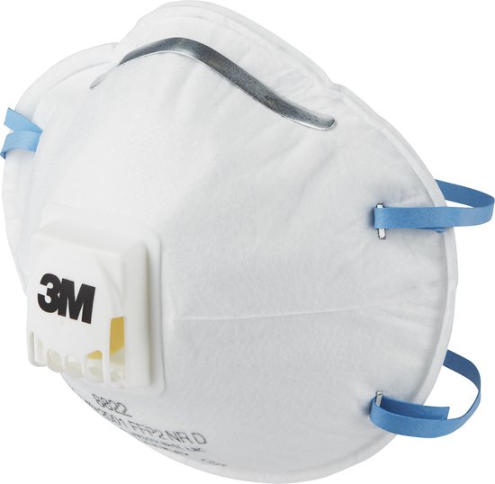 3M Stofmasker FFP2 - 8822 - 10 stuks (doos) | bol