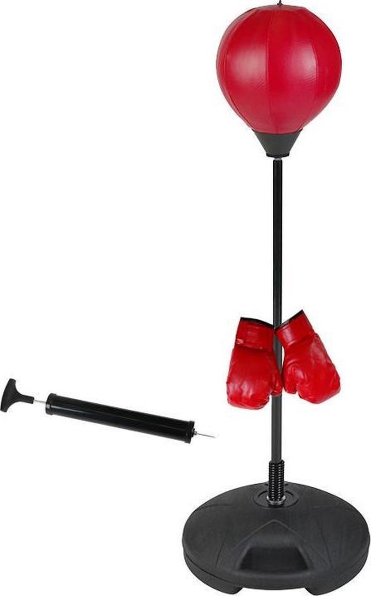 ScSPORTS® Bokspaal - Boksbal voor kinderen - Incl. bokshandschoenen en ...
