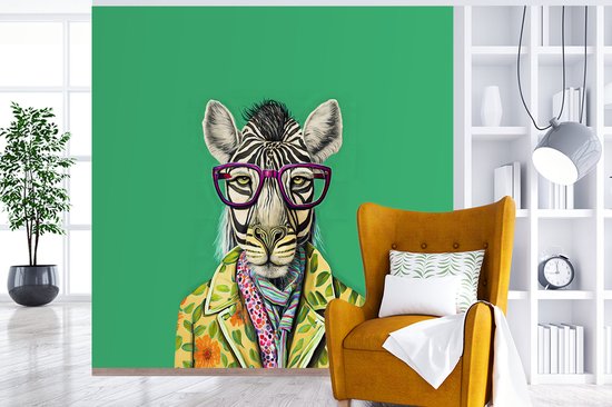 Zebra - Bril - Hippie - Bloemen - Dieren | bol.com