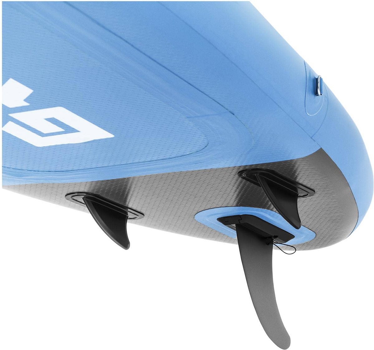 Gymrex Stand Up Paddleboard - gonflable - 105 kg - bleu clair - double ...