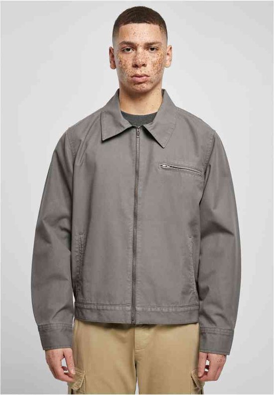 Urban Classics Jacket -4XL- Overdyed Workwear Grijs | bol.com