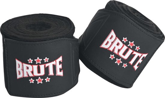 Brute Handwraps Kick boksen Bandage 4.5M - Nylon - Zwart - Boksen ...