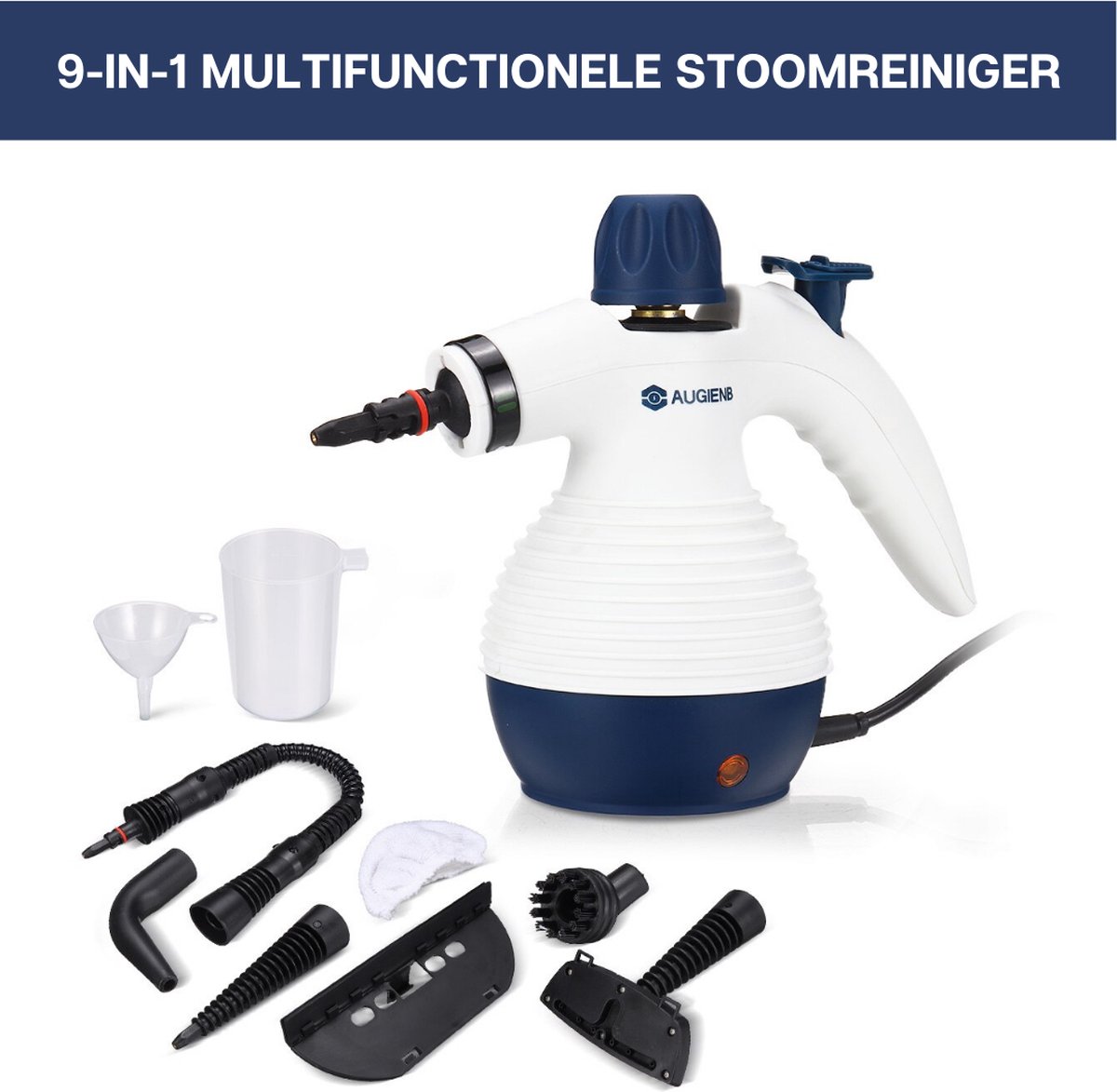 9-in-1 Stoomreiniger - Vlekkenreiniger Bank en Vloer - Tapijtreiniger ...