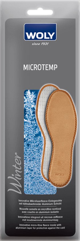 Woly MicroTemp - Microvezel inlegzool - Maat 44 | bol