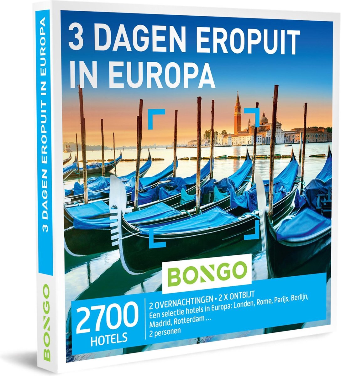 Bongo Bon - 3 Dagen Eropuit in Europa Cadeaubon - Cadeaukaart cadeau ...