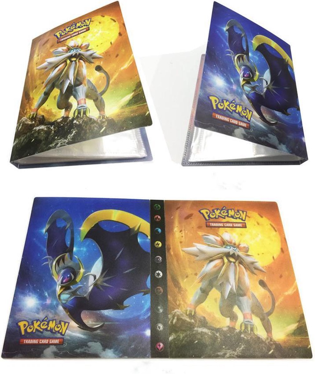 Pokémon verzamelmap Sun & Moon met plek voor 240 Pokémon kaarten (Map ...