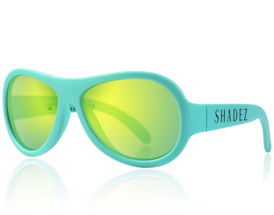 Shadez - UV-Zonnebril voor kinderen - Classics - Turquoise - maat ...
