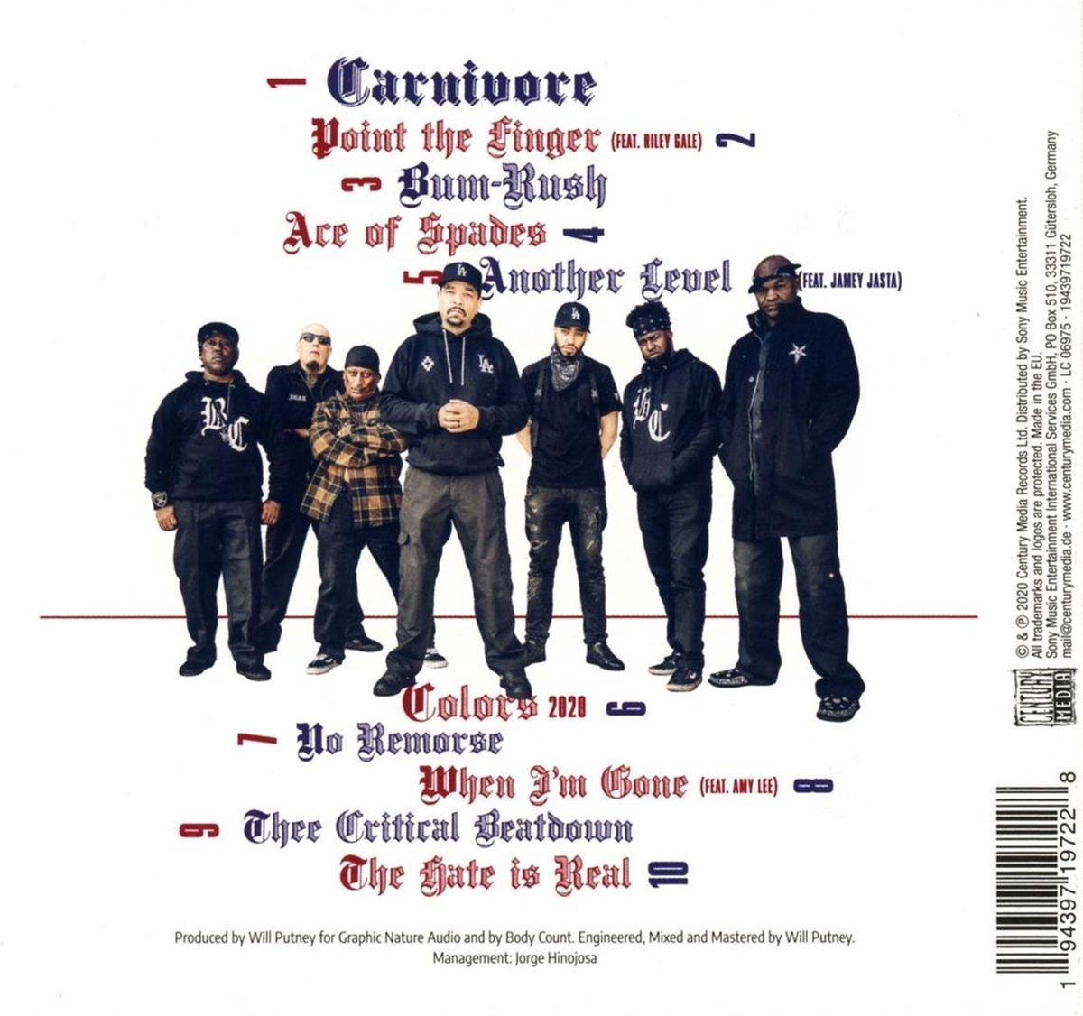Carnivore, Body Count | CD (album) | Muziek | bol.com