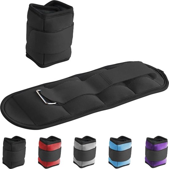 Ankle and Wrist Weight Wraps - Adjustable With Velcro Closure - for ...