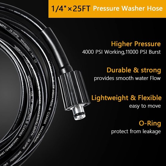 Vervanging Hogedrukreiniger Slang Jet Wash Extension voor K-serie K2 K3 ...