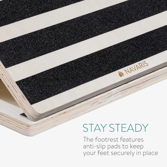 Verstelbaar anti-slip houten incline board - 3 standen - Rekken van ...
