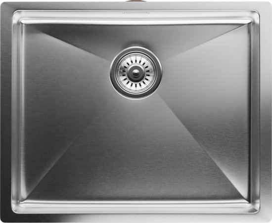 Klarstein TitanSteel Gootsteen - 45 x 55cm (LxB) kras- en ...