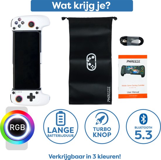 Draadloze Telefoon Controller geschikt voor Nintendo Switch, iPhone ...