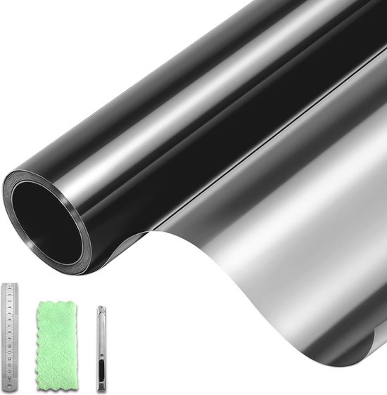 Raamfolie met spiegeleffect - Anti-reflectie folie voor ramen ...