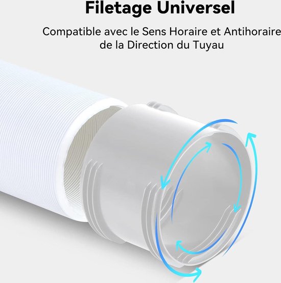 Afvoerslang interface - PVC Ø130/150 mm - universele uitlaatpijp ...