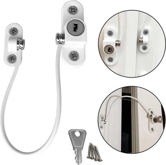 Knaak Raambegrenzer Wit - Raambeveiliging - valbeveiliging - baby en ...