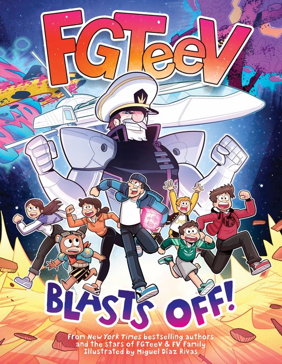 FGTeeV- FGTeeV: Blasts Off!, Fgteev | 9780063260535 | Boeken | bol