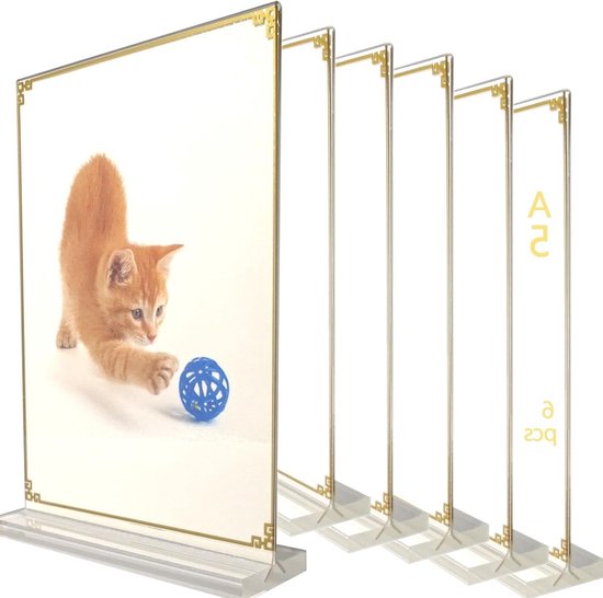 Transparante Acryl Tekenhouder 6 Stks Flyer Document Brochure Papier ...