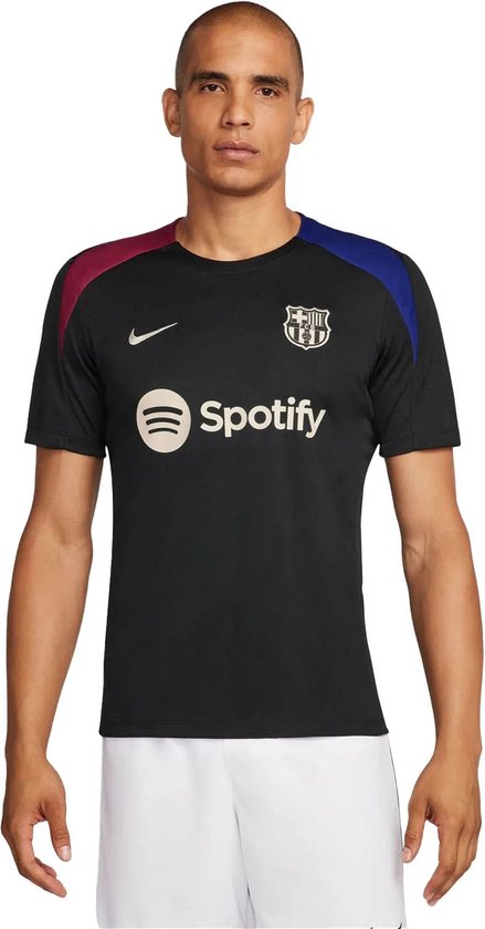 NIKE - fcb mnk df strk ss top k - Zwart | bol