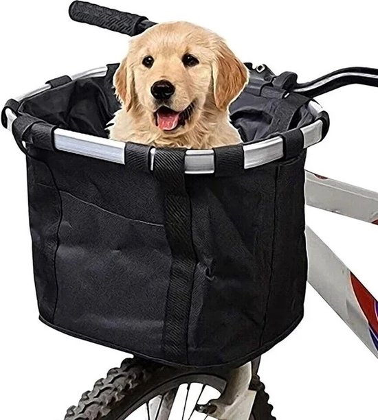 Hondenmand - Fietsmand - Hondenfietsmand - Afneembaar - Voor Kleine Honden - Hondenman... | bol