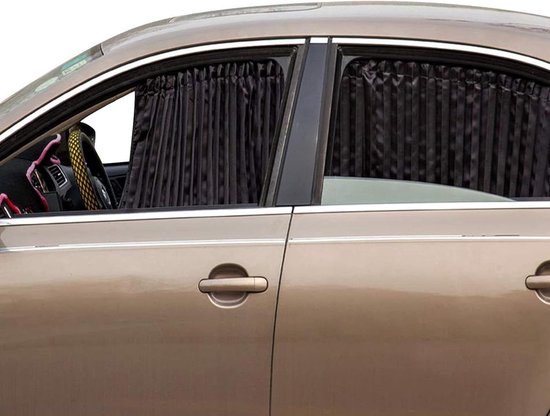 Zijraam Zonneschermen voor Auto - Magnetisch Autogordijn voor Privacy ...