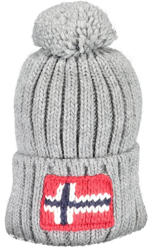 Pom Beanie Hat Grey Knit Winter Hat - Gray Hats | bol