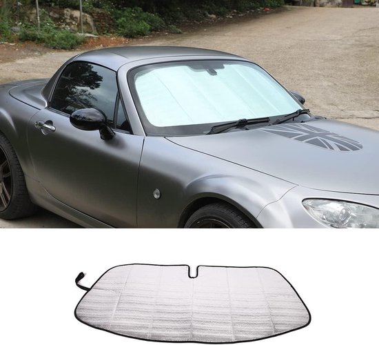 Windshield Sun Shade UV Ray Reflector for Mazda MX-5 RF Miata 2009-2015 ...