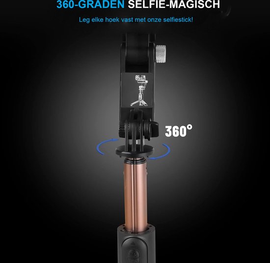 Smartphone Gimbal Stabilizer met Bluetooth - Draagbare Anti-Shaking ...