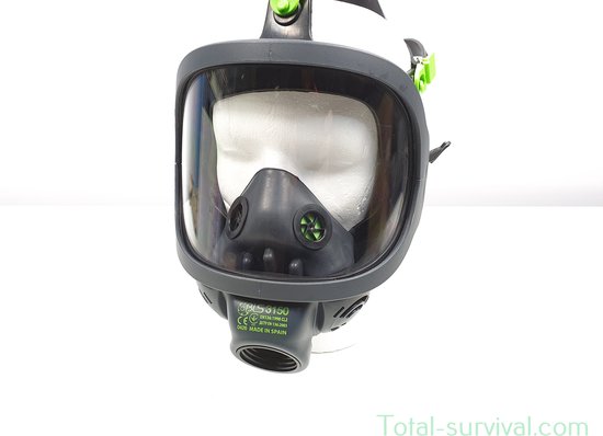 BLS 3150 Volgelaatsmasker / Gasmasker met 40MM EN 148-1 schroefdraad | bol