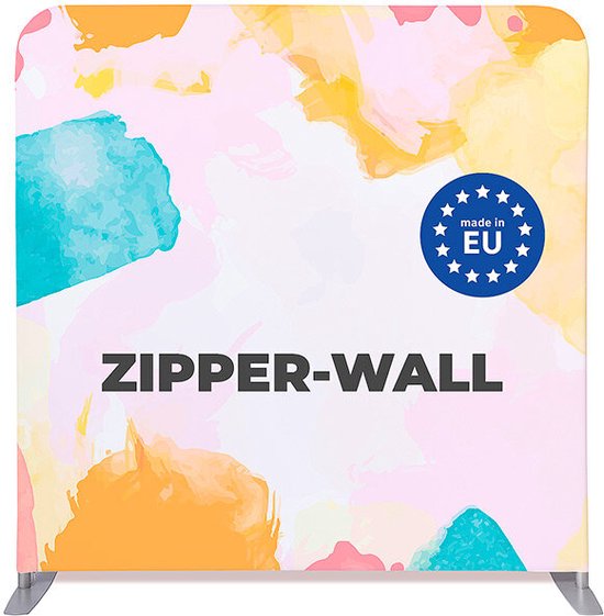 Zipper-Wall Straight Basic 150 X 150 cm - Syna ZWSE150-150 | bol