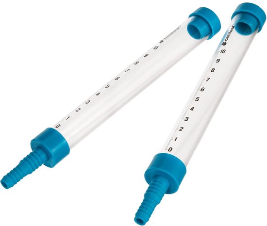 Slangwaterpas van hoogwaardig kunststof - onbreekbare trechter ...