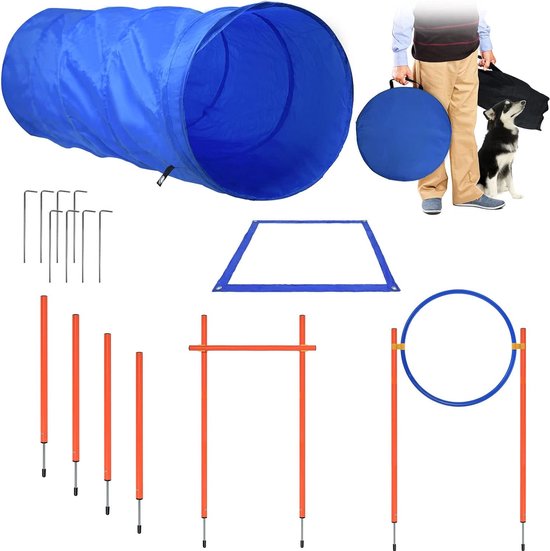 Agility Voor De Hond - Agility Set - Agility Hond - Behendigheid Hond ...