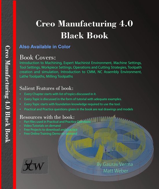 Creo Manufacturing 4.0 Black Book (ebook), Gaurav Verma | 9781988722160 ...