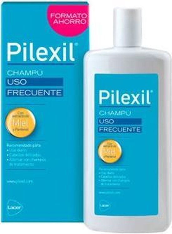 MULTIBUNDEL 4 stuks Pilexil Shampoo Frequent Use 500ml | bol.com