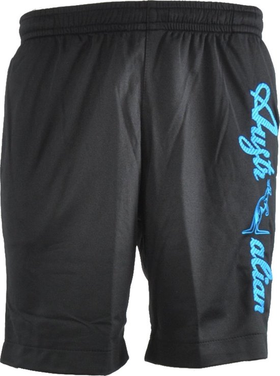 Australian - Short - Short Met Blauwe Letter - 50 - Zwart | bol.com